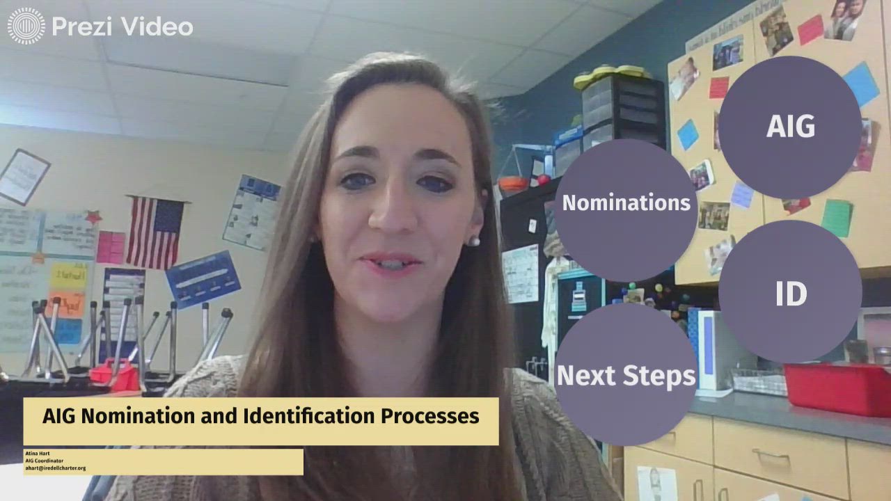 AIG Nomination and Identification Process by Atina Hart on Prezi Video