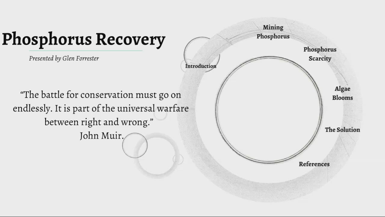 Phosphorus Recovery by Glen Forrester on Prezi Video