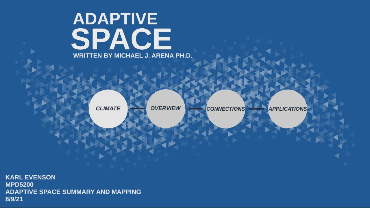 Adaptive Space by Karl Evenson on Prezi Video