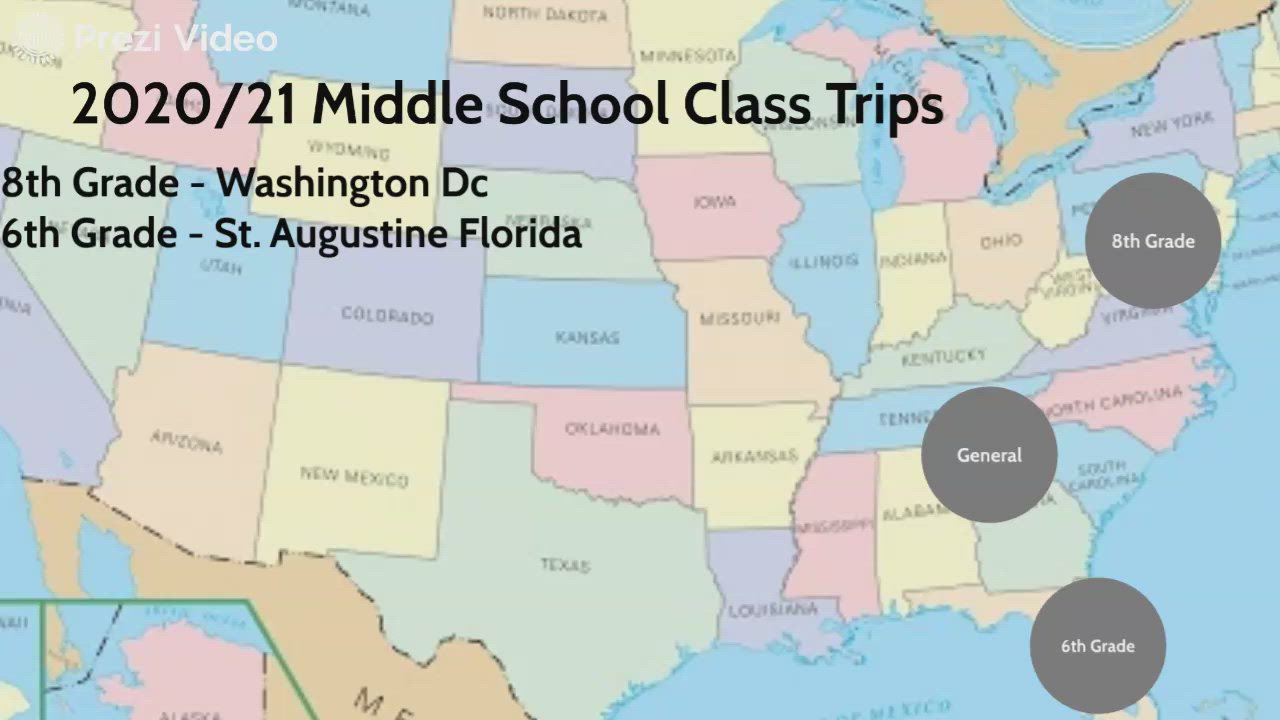 2020/21 Middle School Class Trips by Daniel Kempf on Prezi Video