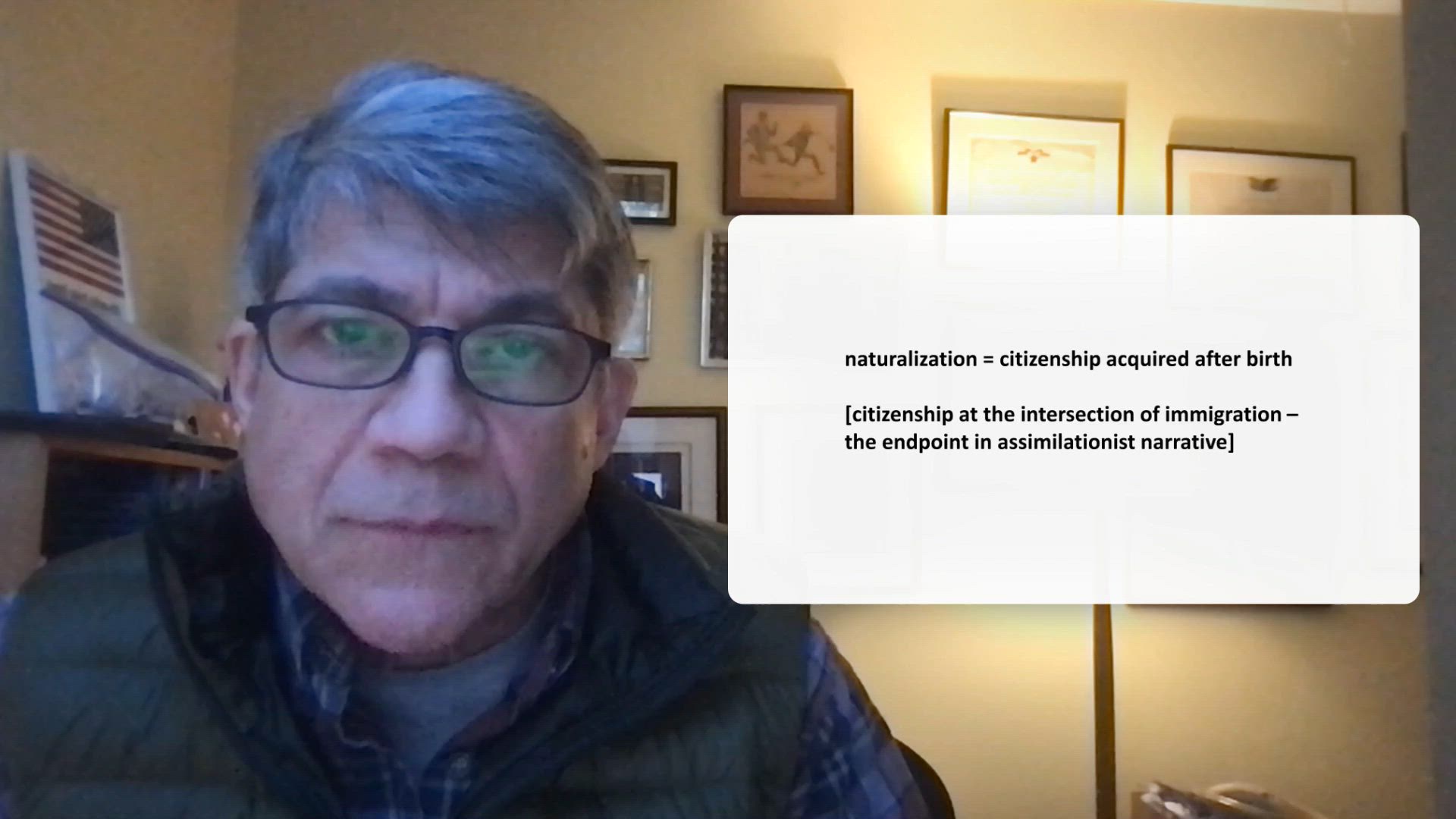 set-up video: naturalization by Peter Spiro on Prezi Video
