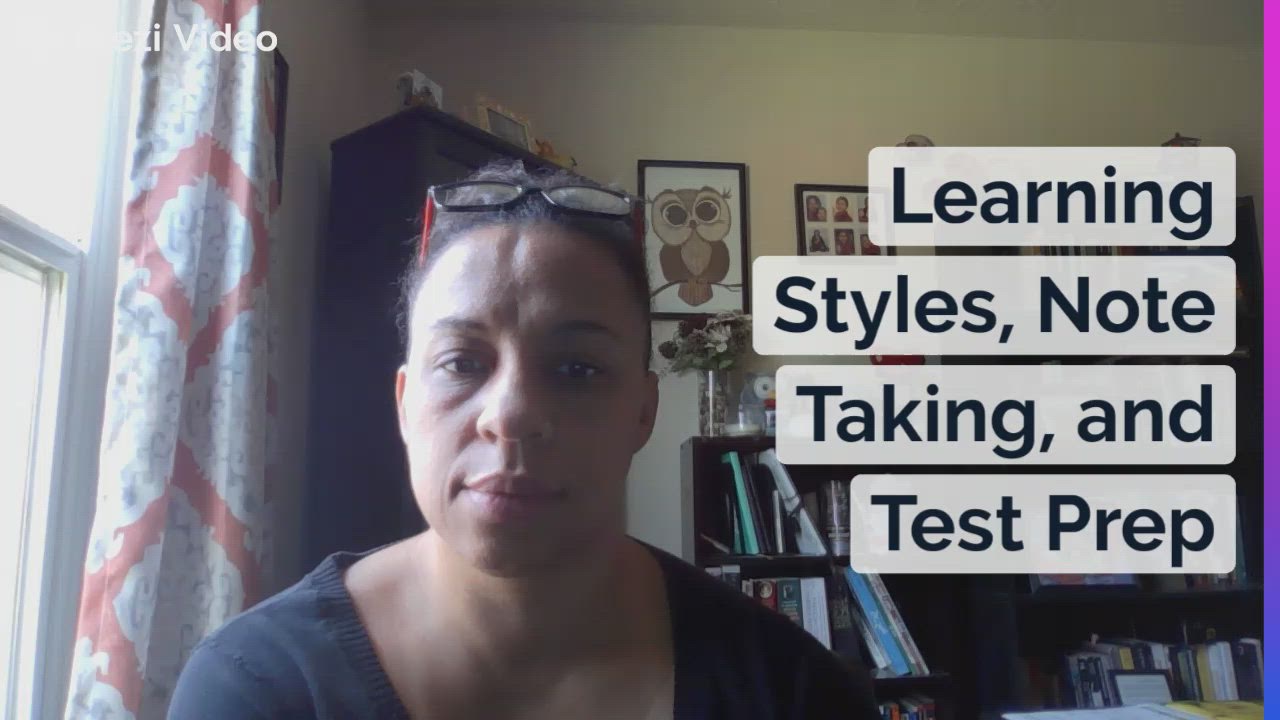 Learning Styles, Note Taking, and Test Prep by Gregoria Zamora on Prezi ...