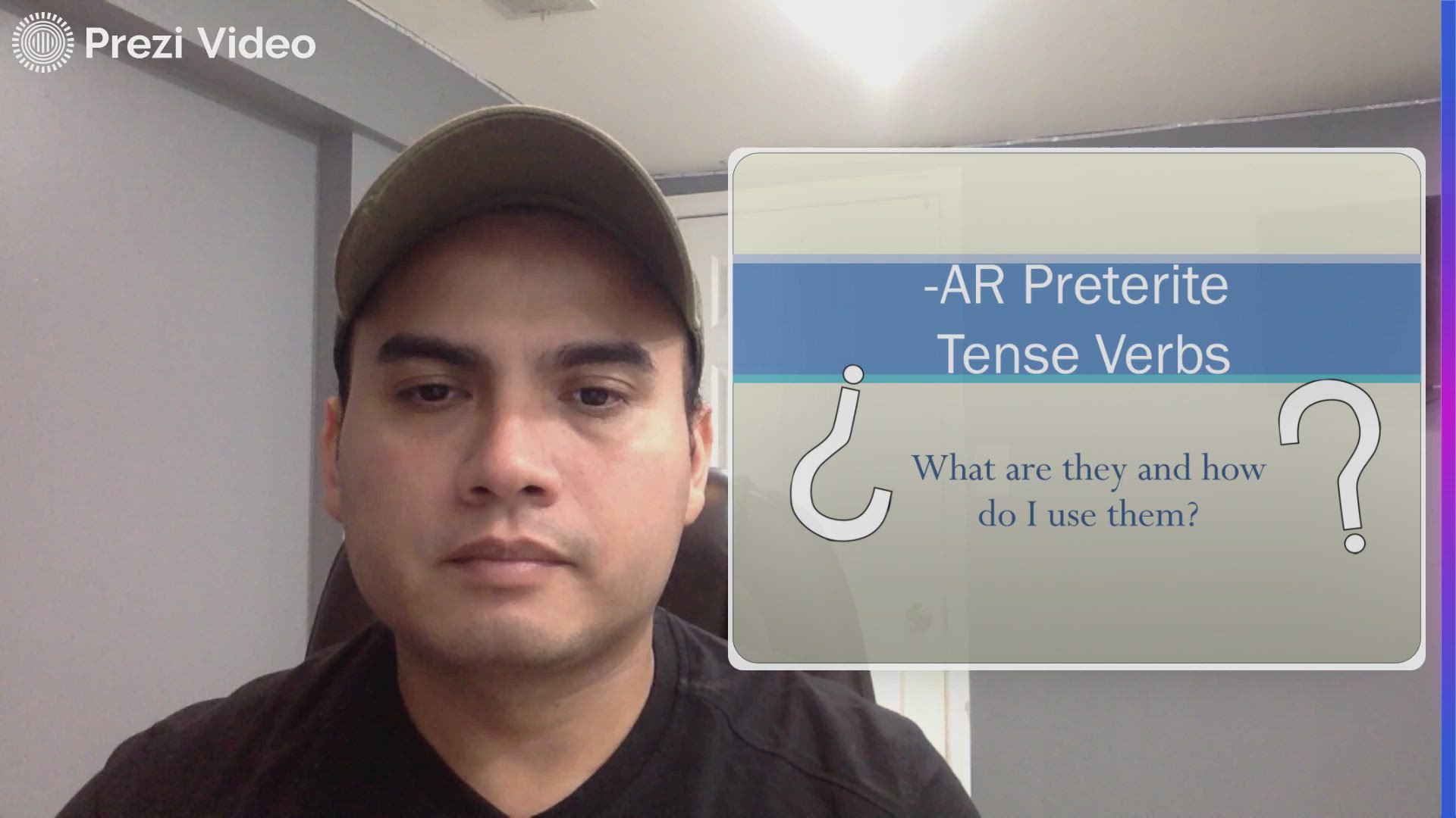 El Pretérito de los verbos AR by Elvis Diaz on Prezi Video