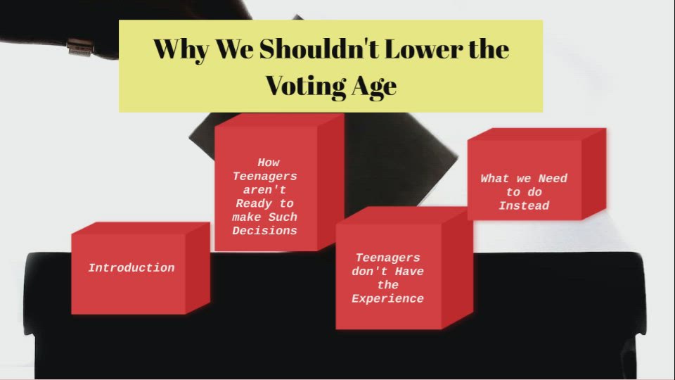 Why We Shouldn't Lower the Voting Age by Sarah Chaudhry on Prezi Video