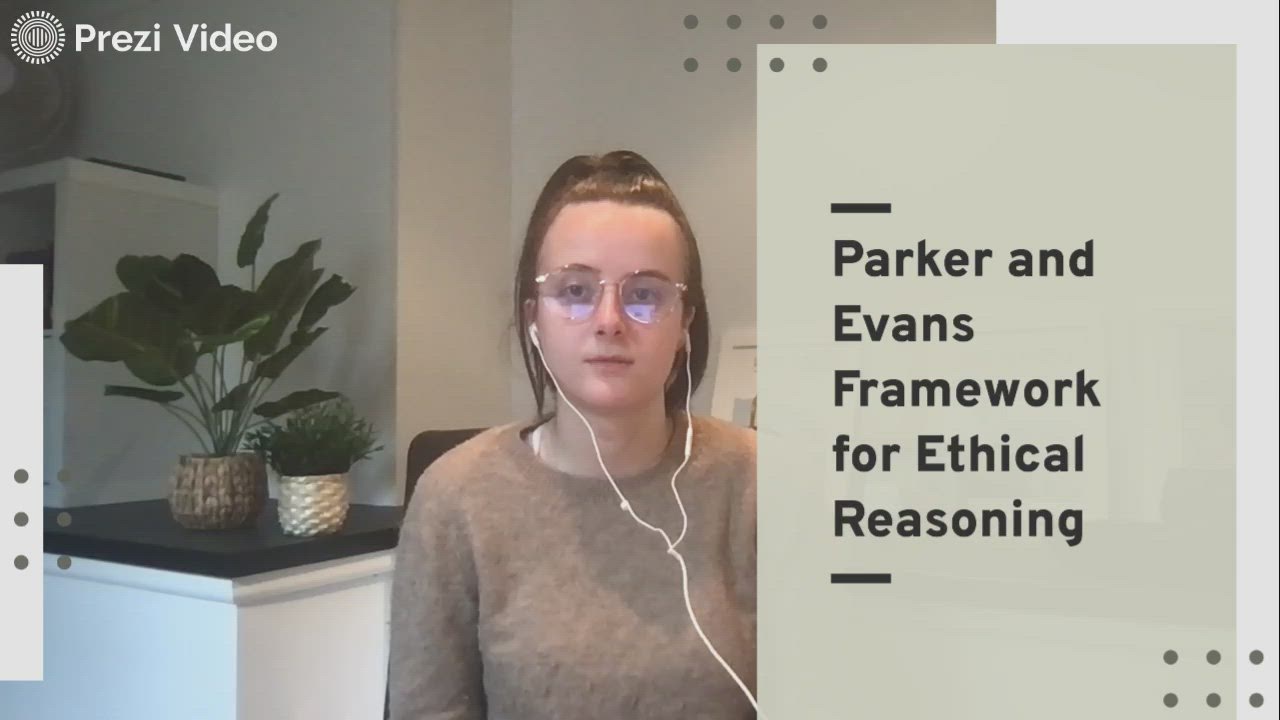 Parker and Evans Framework for Ethical Reasoning by Erin Thompson on ...