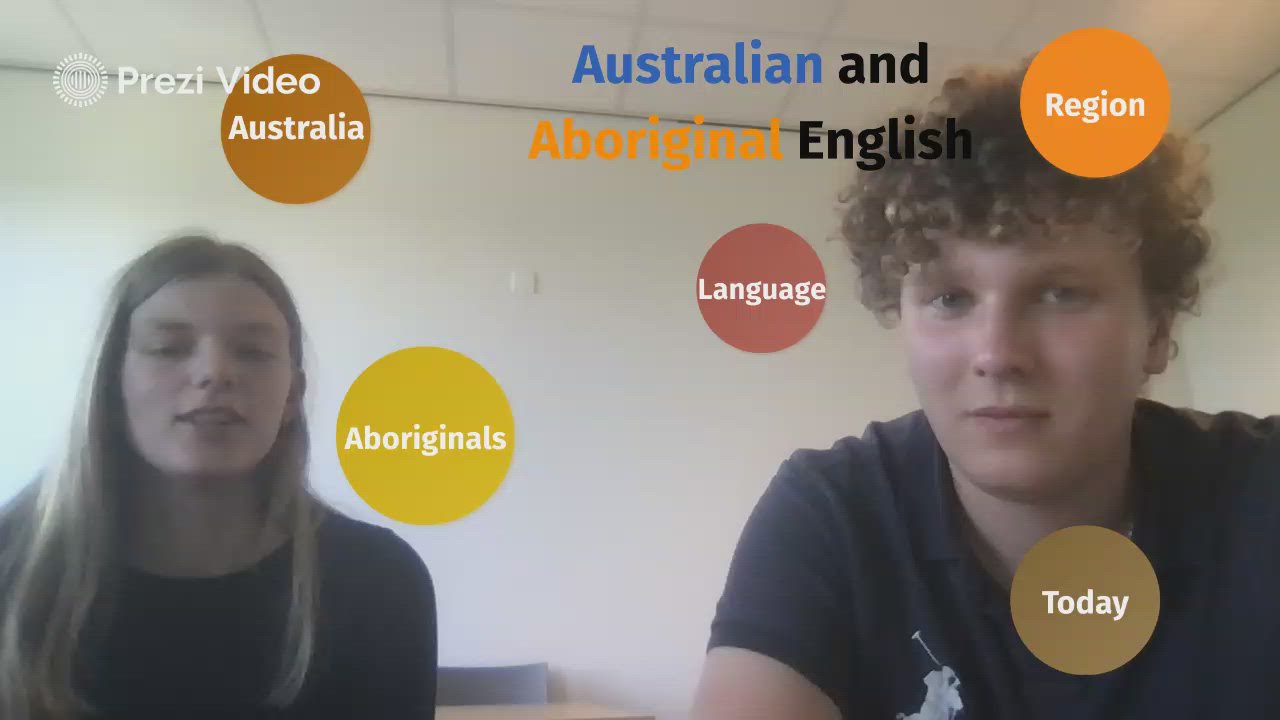 Australian English +Aboriginal influence by Hannes Hamann on Prezi Video