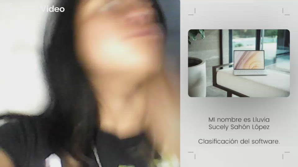 MI nombre es Lluvia Sucely Sahón López Clasificación del software. by Sucelt Lopez on Prezi Video