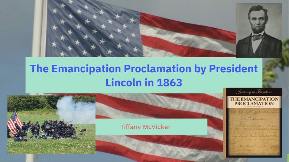 The Emancipation Proclamation and the 13th Amendment by Mary McVicker ...