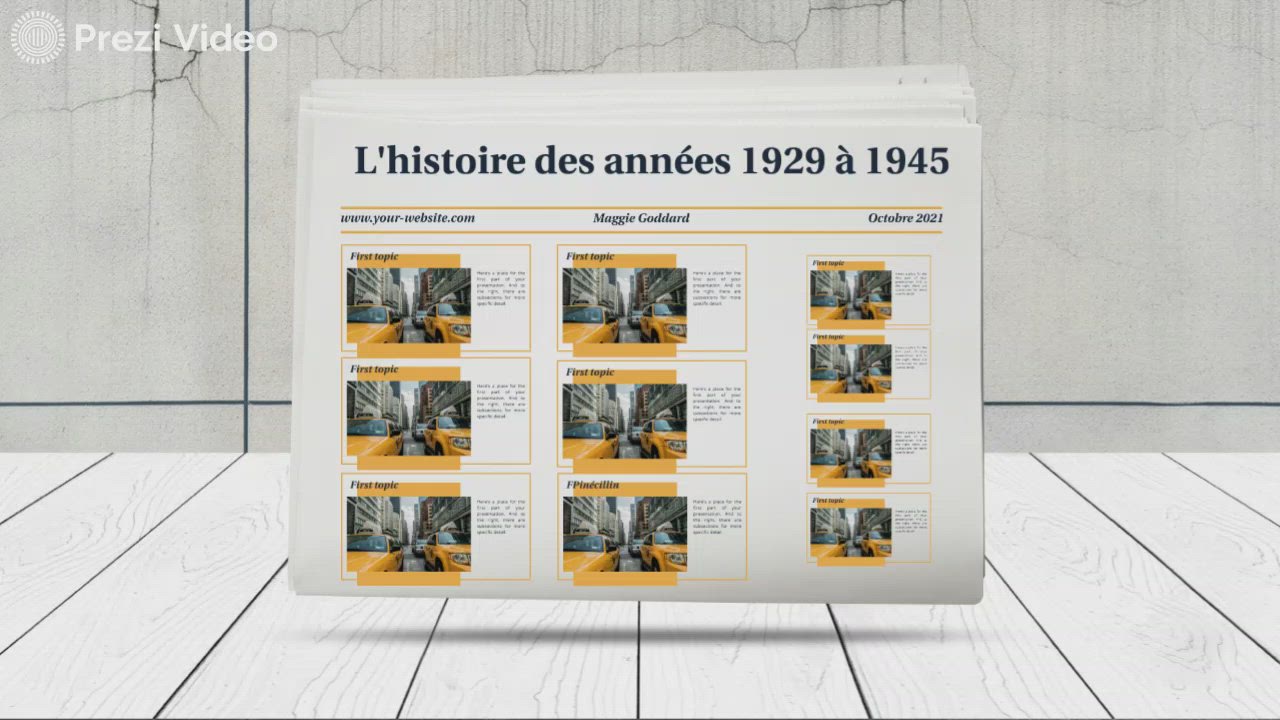 L'histoire en couleur - Partie 1 by Maggie Goddard on Prezi Video