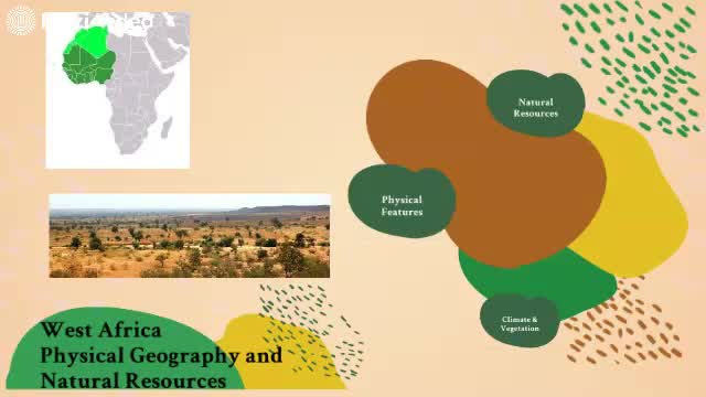 West Africa Physical Geography and Natural Resources by Jenny Bodine on ...
