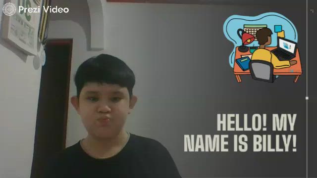 Hello! My name is billy! by Billy Vaneshito Angkouw on Prezi Video