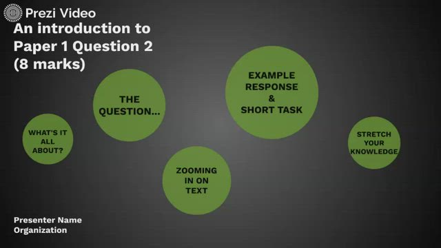 Paper 1 Question 2 Mr Fisher by Tom Davies on Prezi Video