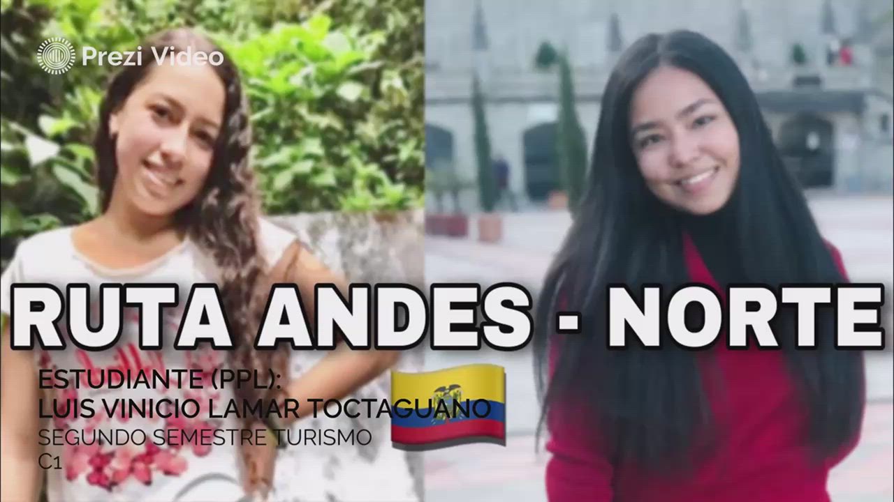 RUTA ANDES NORTE by LUIS VINICIO LAMART TOCTAGUANO on Prezi Video