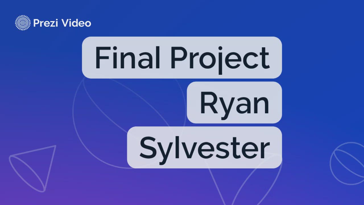 English Final by Ryan Sylvester on Prezi Video