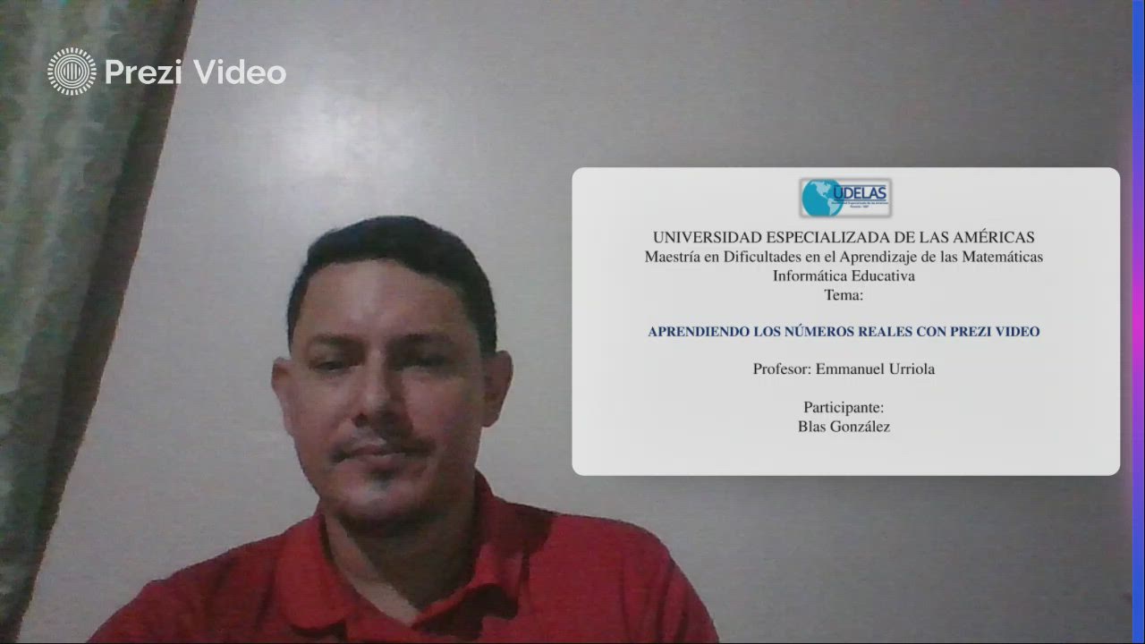 Los números reales, con prezi video by Blas Abraham Gonzalez Arauz on Prezi Video