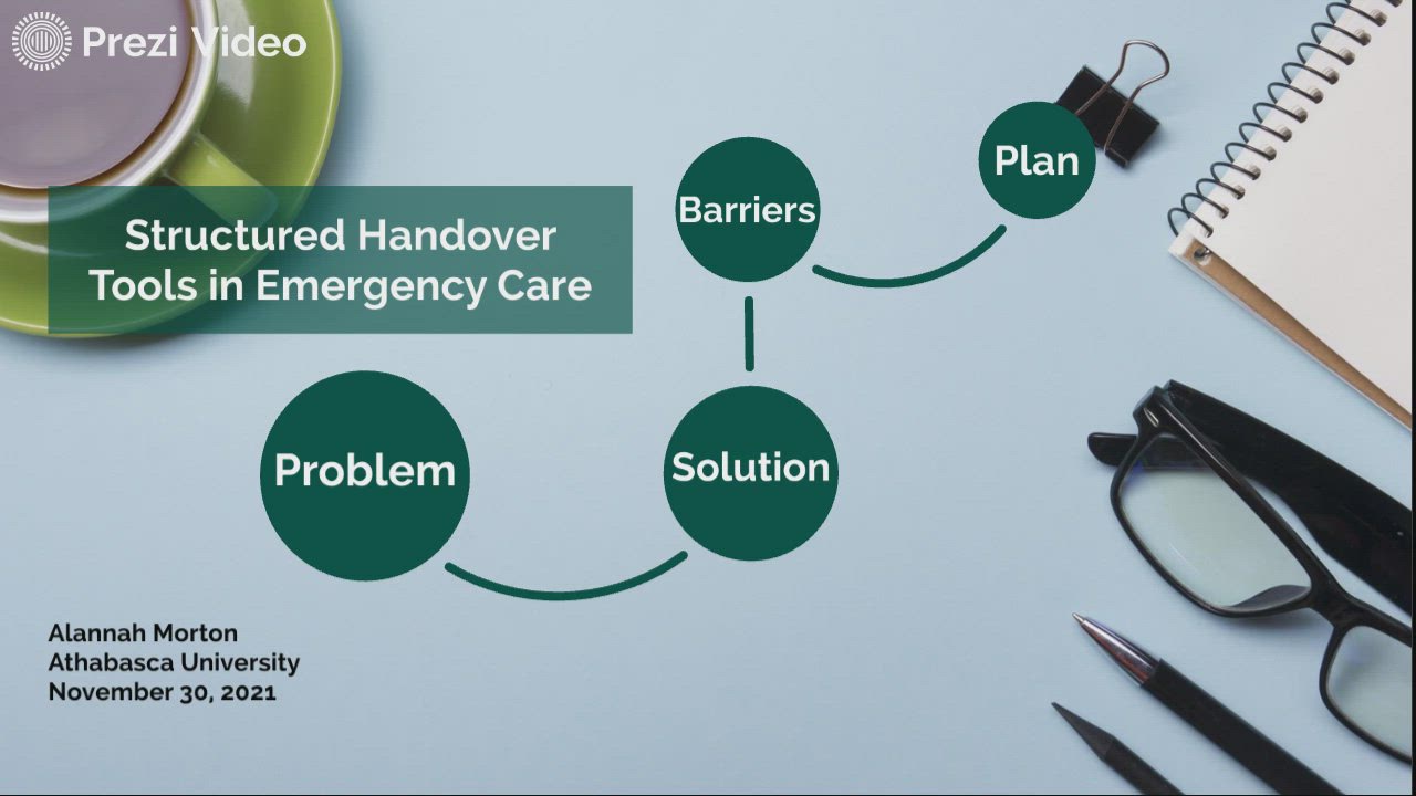Structured handover tools by alannah morton on Prezi Video